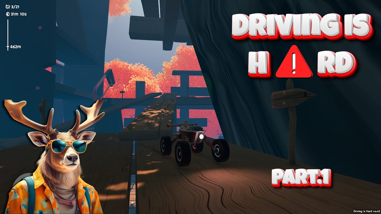 Is This the Hardest Driving Game Ever? – Driving Is Hard Part.1 - YouTube