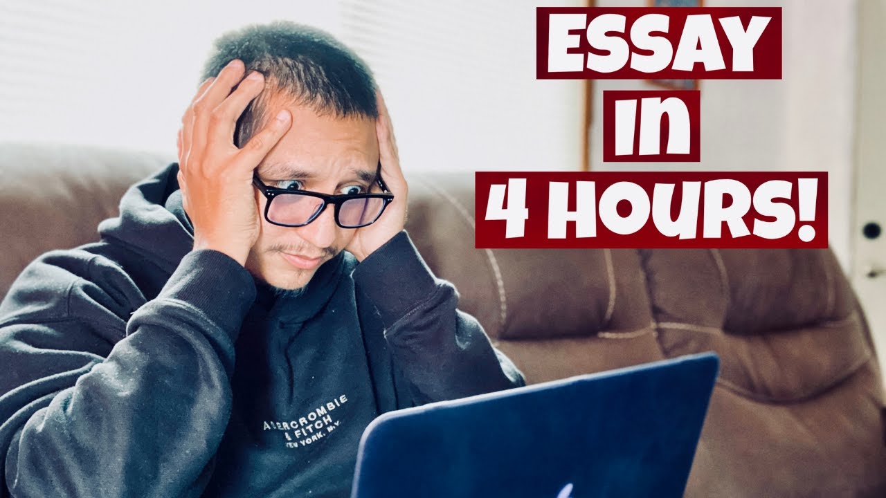 WRITING A 4 PAGE ESSAY IN 4 HOURS | PhD Day in the Life at UC-San Diego ...