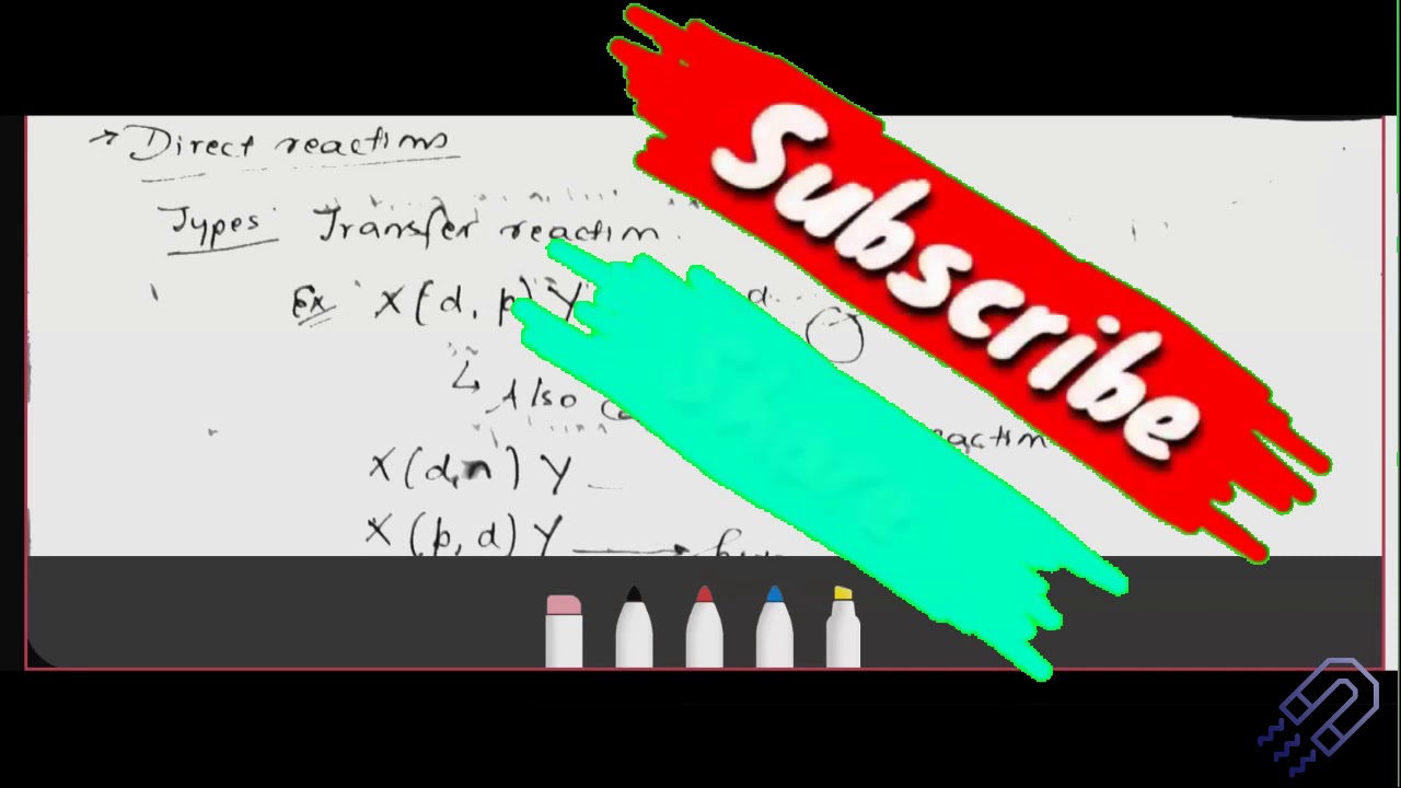 Nuclear Physics | Lecture 27 | Compound and Direct Nuclear Reactions ...