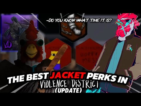 The BEST JACKET Build In Violence District Roblox | Violence District ...