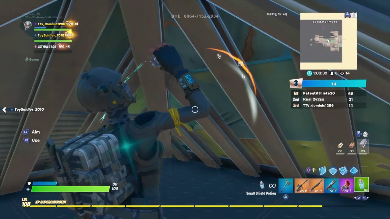 Playing fortnite creative fill - YouTube