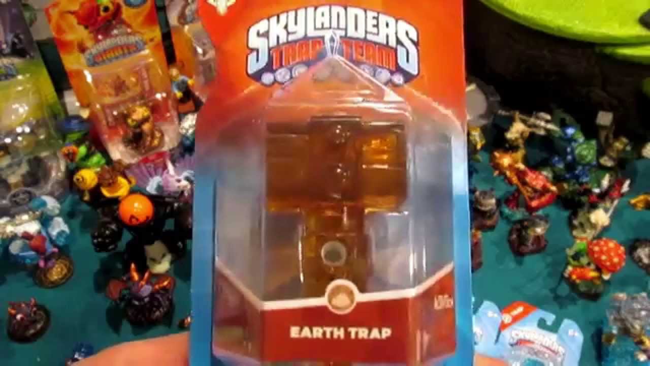 Skylanders Trap Team Unboxing Slag Hammer Earth Element Trap - YouTube