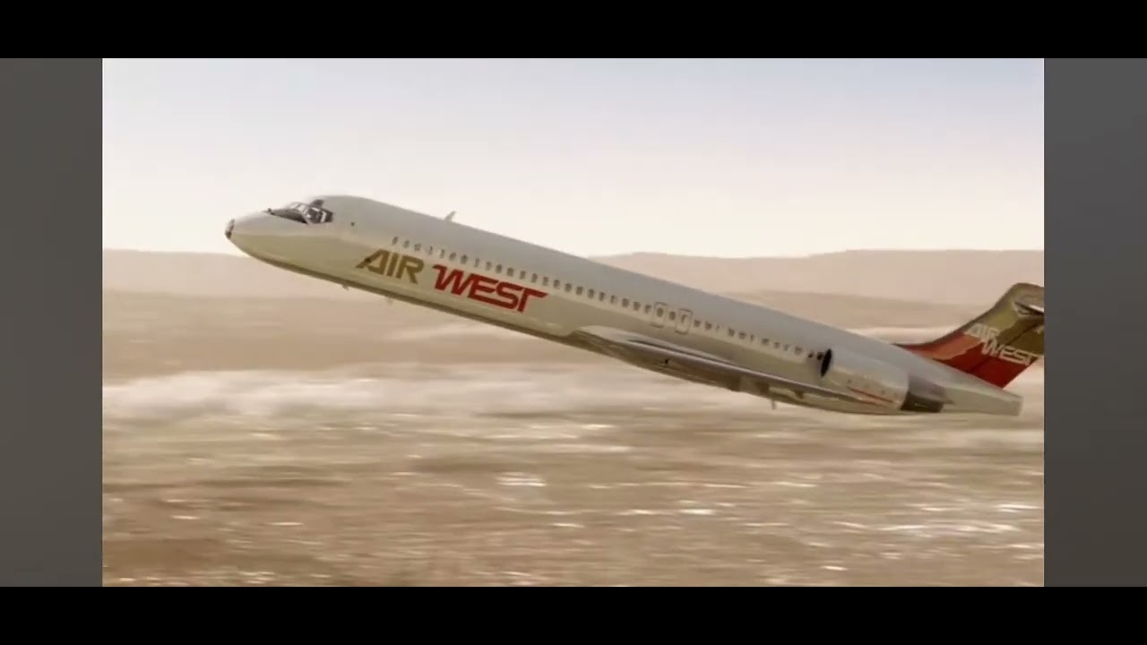 Hughes Airwest flight 706 CRASH - YouTube