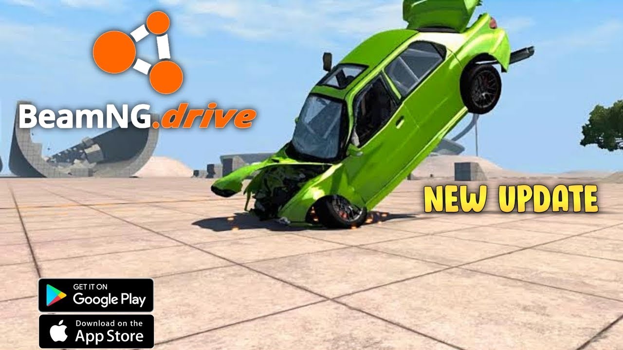 BeamNG Mobile Clone - New Update Beta Gameplay | Download Beam NG Crash Drive Android - YouTube