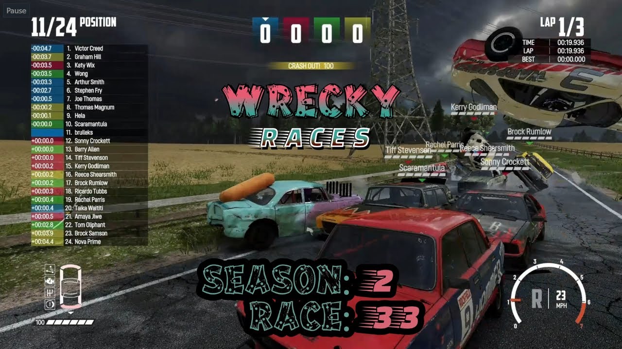 Wrecky Races Season 2 Race 33 - YouTube