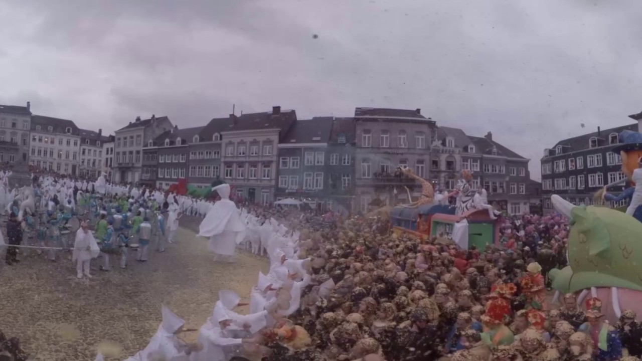 Blancs Moussis - carnaval de Stavelot - vidéo 360° - YouTube