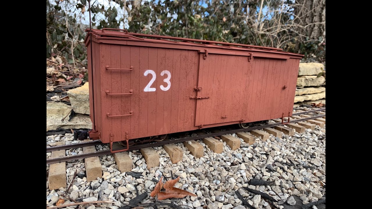 My 7/8th-Inch Scale Garden Railway Project (Live Steam) - YouTube