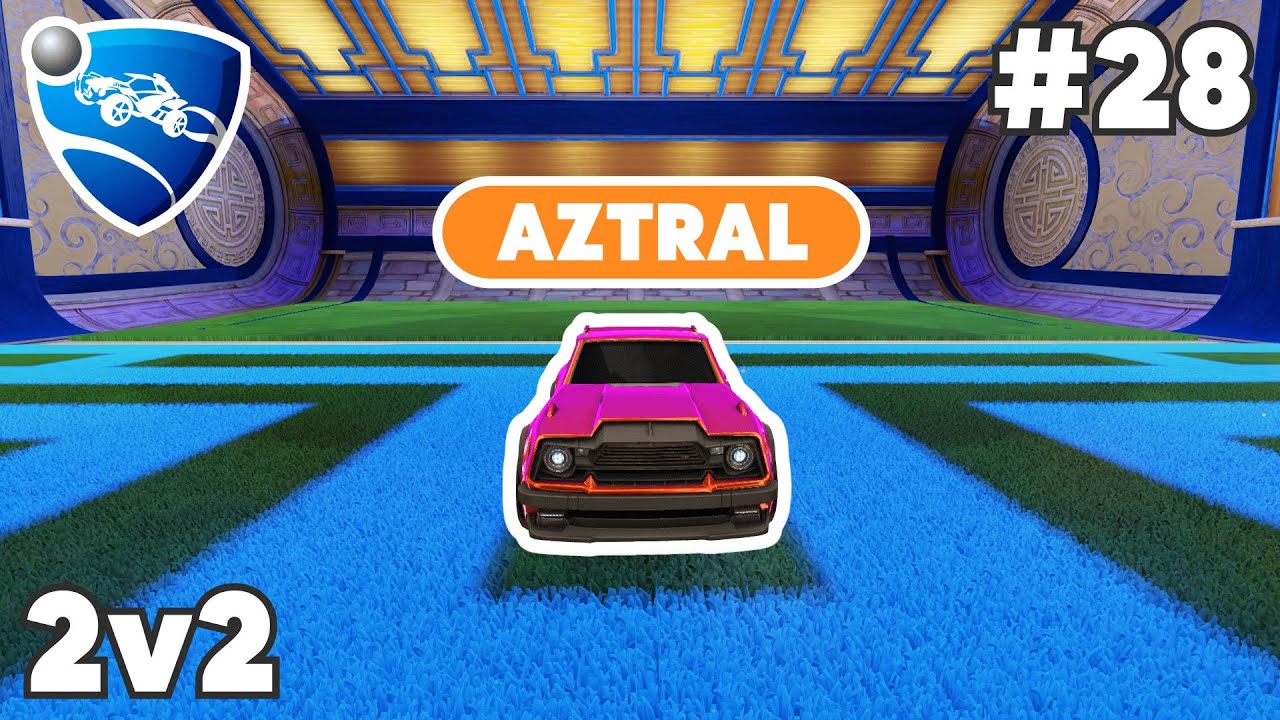 AztraL Ranked 2v2 PRO Replay #28 - Rocket League Replays - YouTube