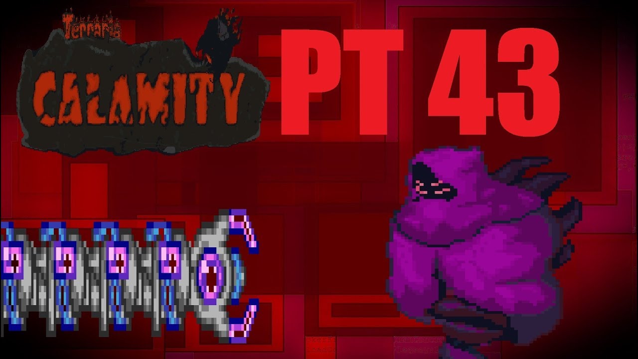 terraria calamity mod playthrough p43 ll storm weaver and signus - YouTube