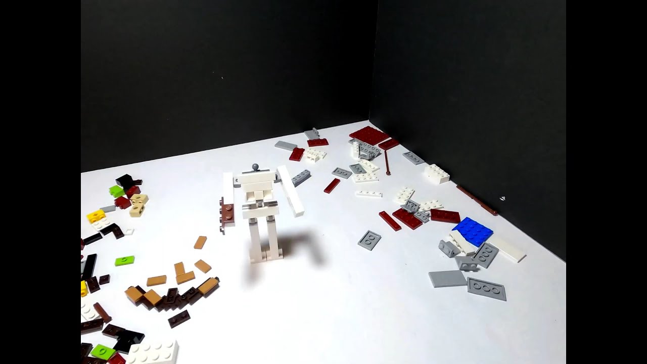 Minecraft Lego Build Animation - YouTube