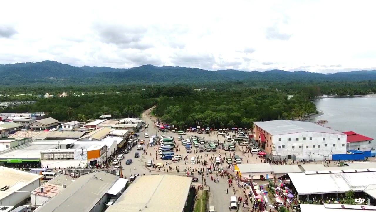 Drone Aerial View Wewak & Maprik - YouTube
