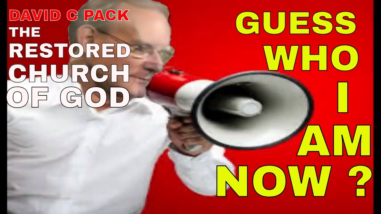 David c pack restored church of god "Who Is That Prophet?" Restoredcog ...