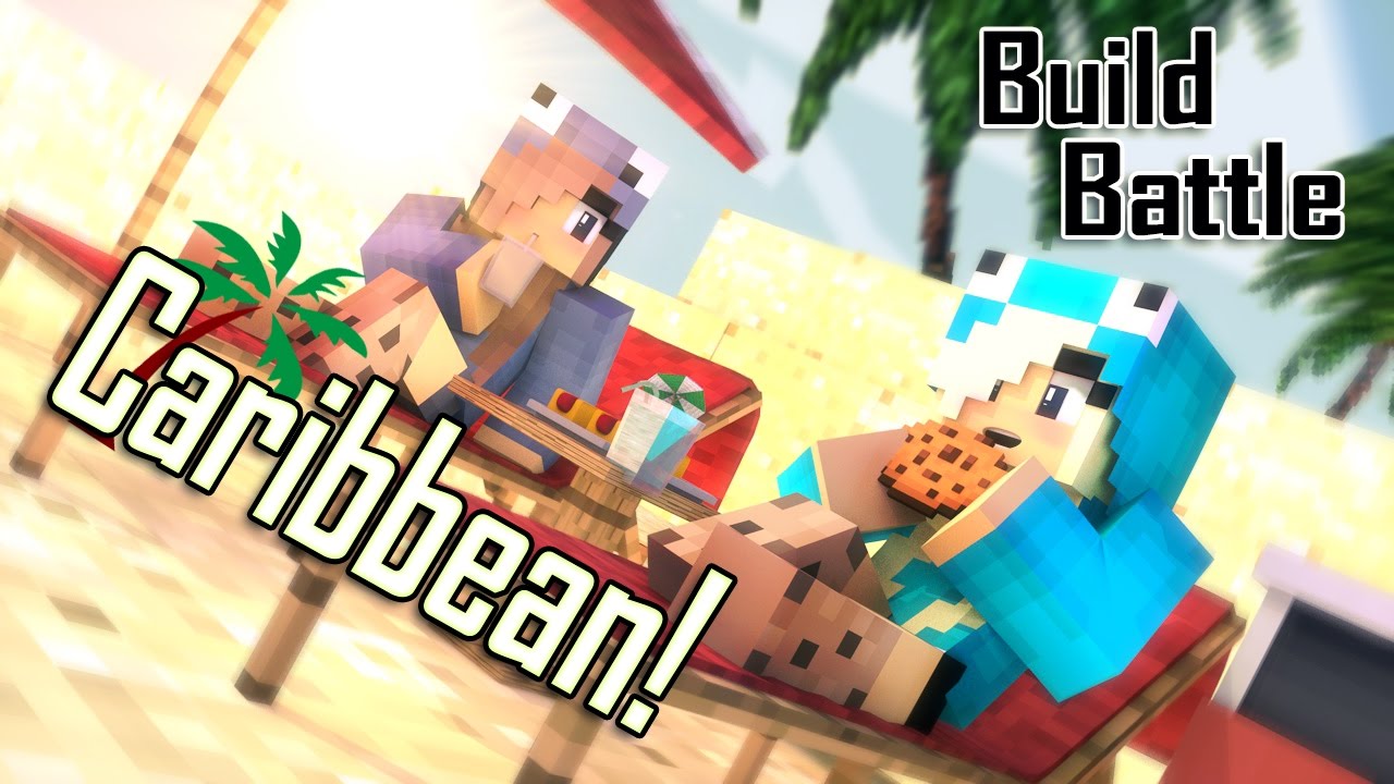 Minecraft: Astronauta no Caribe! (Build Battle) - YouTube