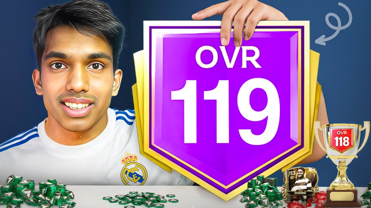 I FINALLY Reached 119 OVR! - FC Mobile - YouTube