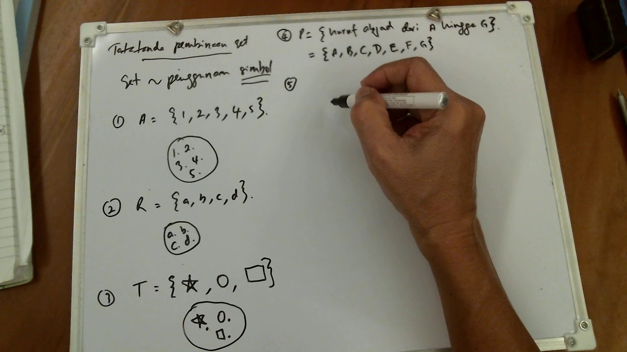 Memahami tatatanda atau simbol pembinaan set. Dr Uzi - YouTube