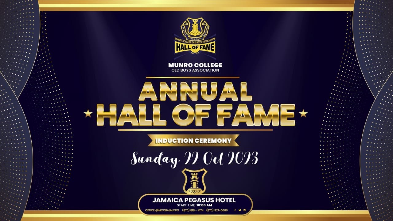 Munro College Old Boys Association Hall of Fame - YouTube