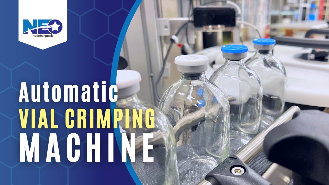 Automatic Vial Crimping Machine| for Vaccine Vial, Syringe Vial, Bulk ...