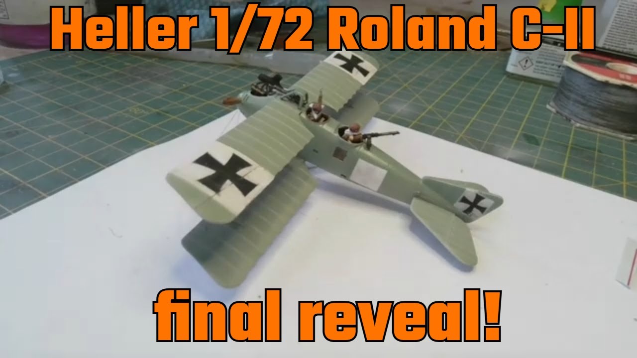 Roland C.II Walfisch – Heller 1/72 Model Kit Finished Build - YouTube