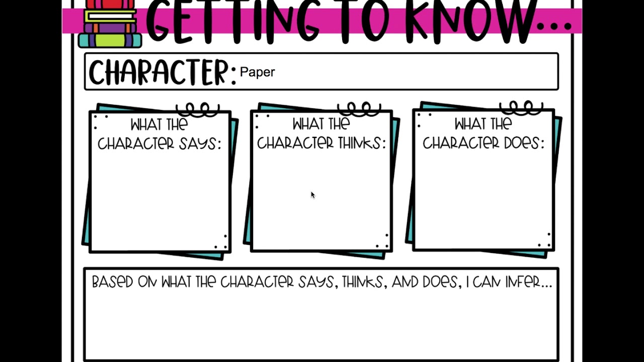 Character Trait Mini Lesson - YouTube
