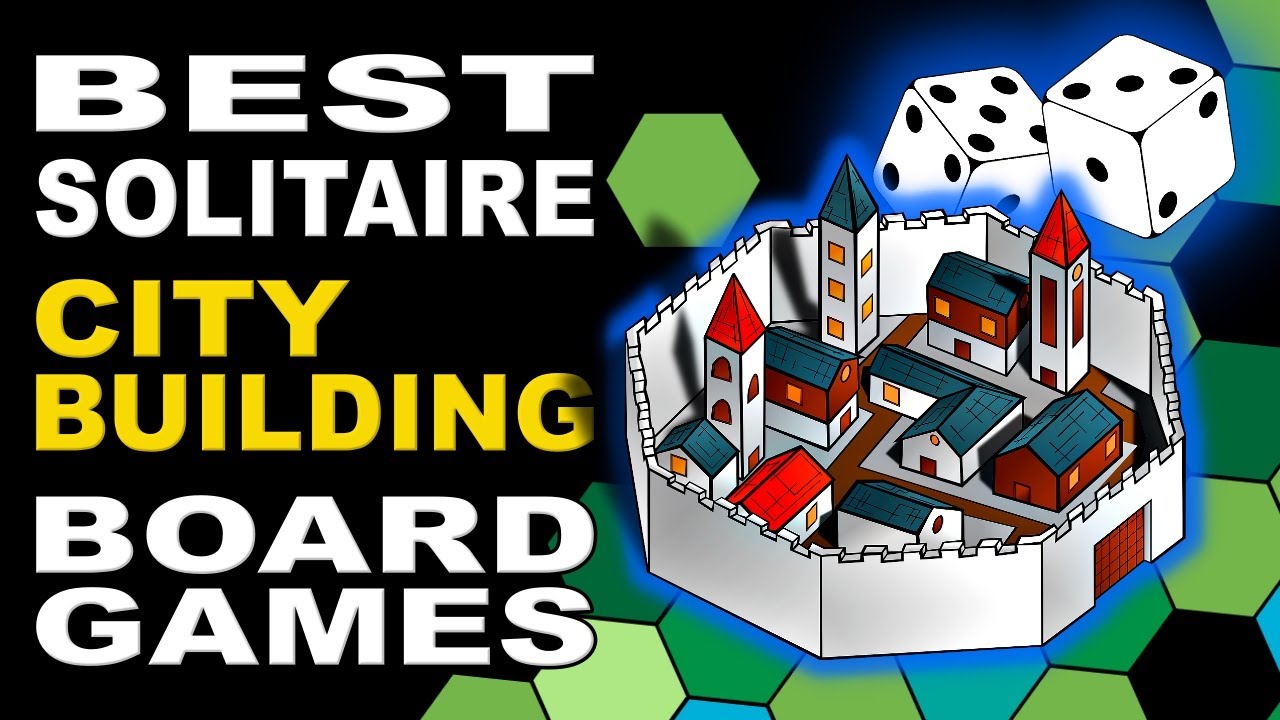 Solitaire CITY BUILDING Strategy Board Games - YouTube
