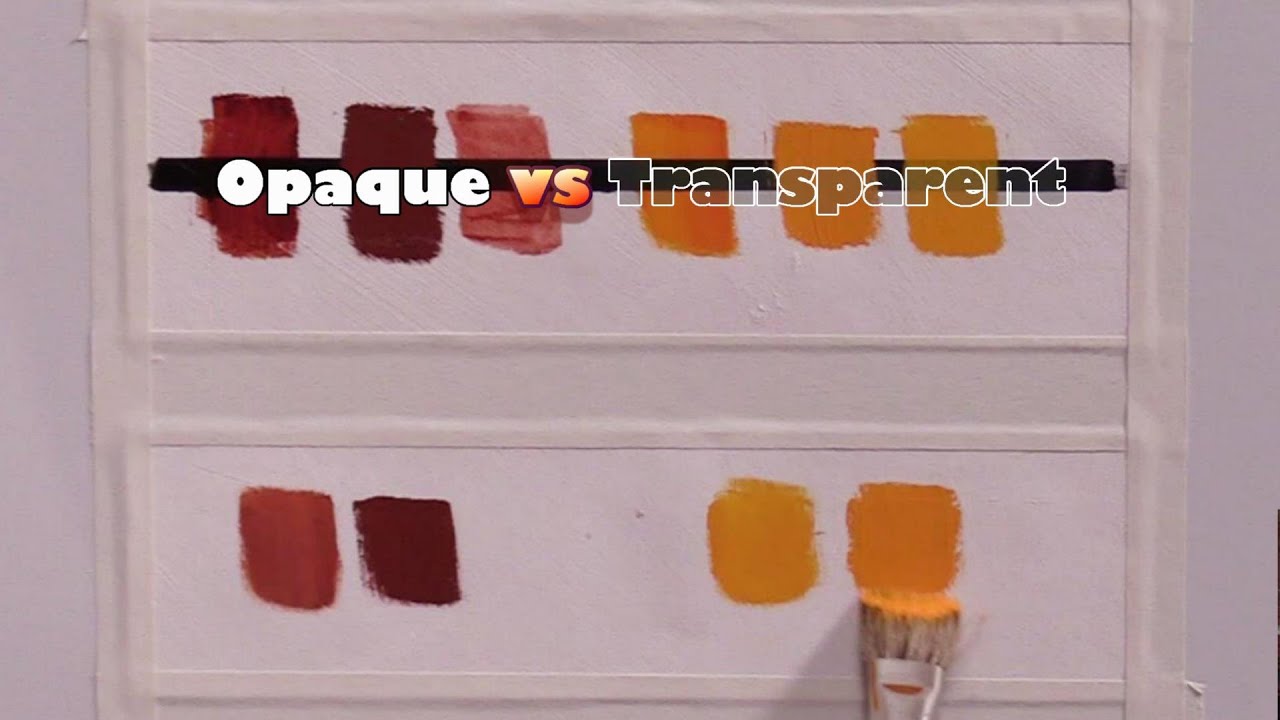 Quick Tip 297 - Opaque vs Transparent - YouTube