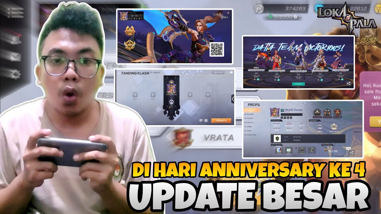 Lokapala Update Besar Di Anniversary Yang Ke 4‼️Revamp UI, Revamp Skin ...