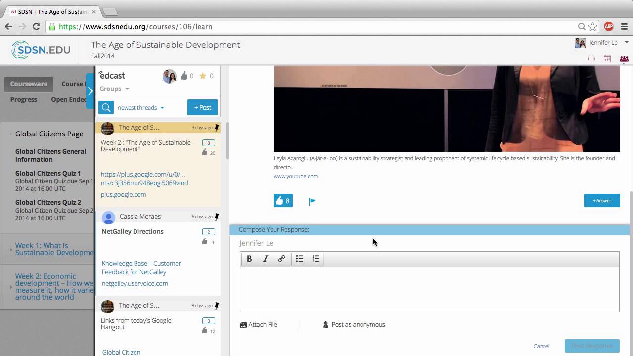 Video Tutorial EdCast Insights - YouTube