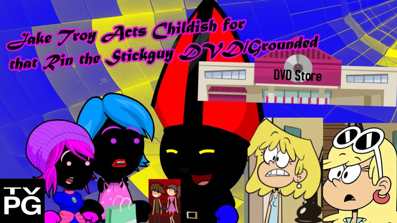 Jake Troy Acts Childish for that Rin the Stickguy DVD/Grounded - YouTube