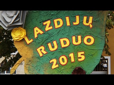 Lazdijų ruduo 2015 - vestuvių metas