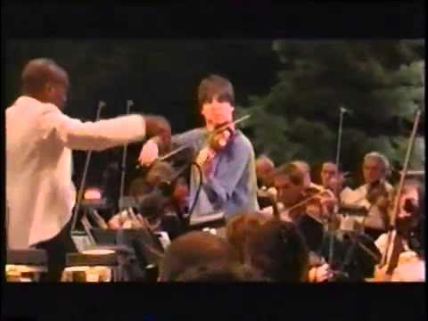 JOSHUA BELL, LEONARD BERNSTEIN West Side Story Suite, Central Park - YouTube