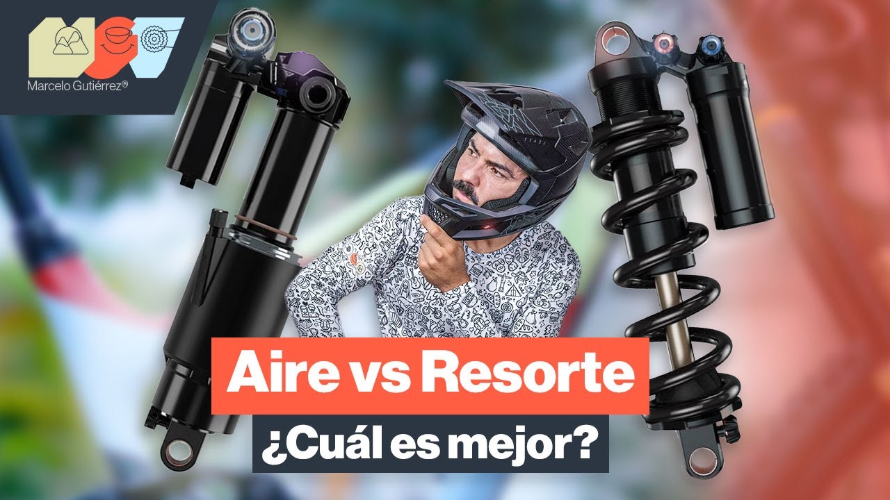 Cómo elegir suspensión u horquilla en MTB I Pros y contras Aire y Resorte - YouTube