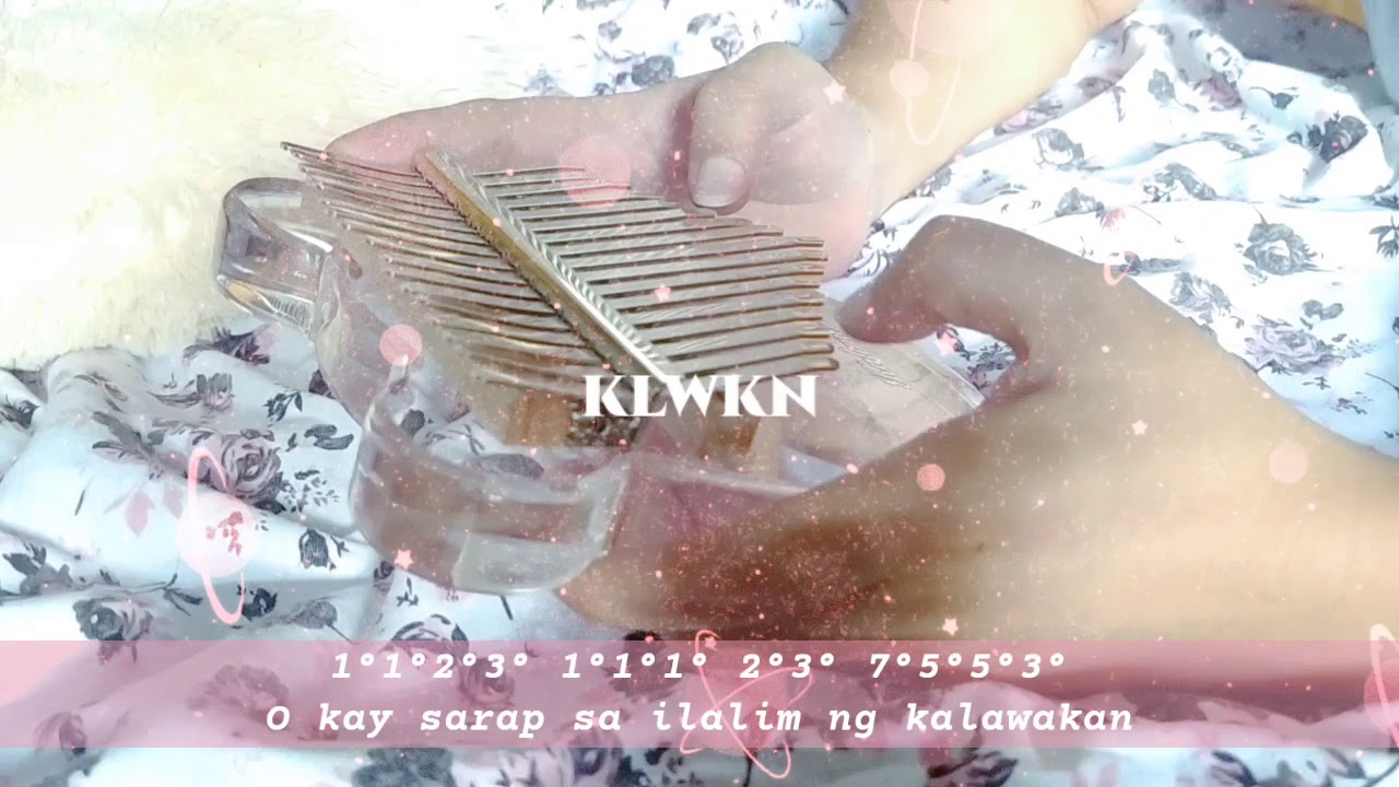 KLWKN - Music Hero Kalimba cover with tabs and lyrics - YouTube