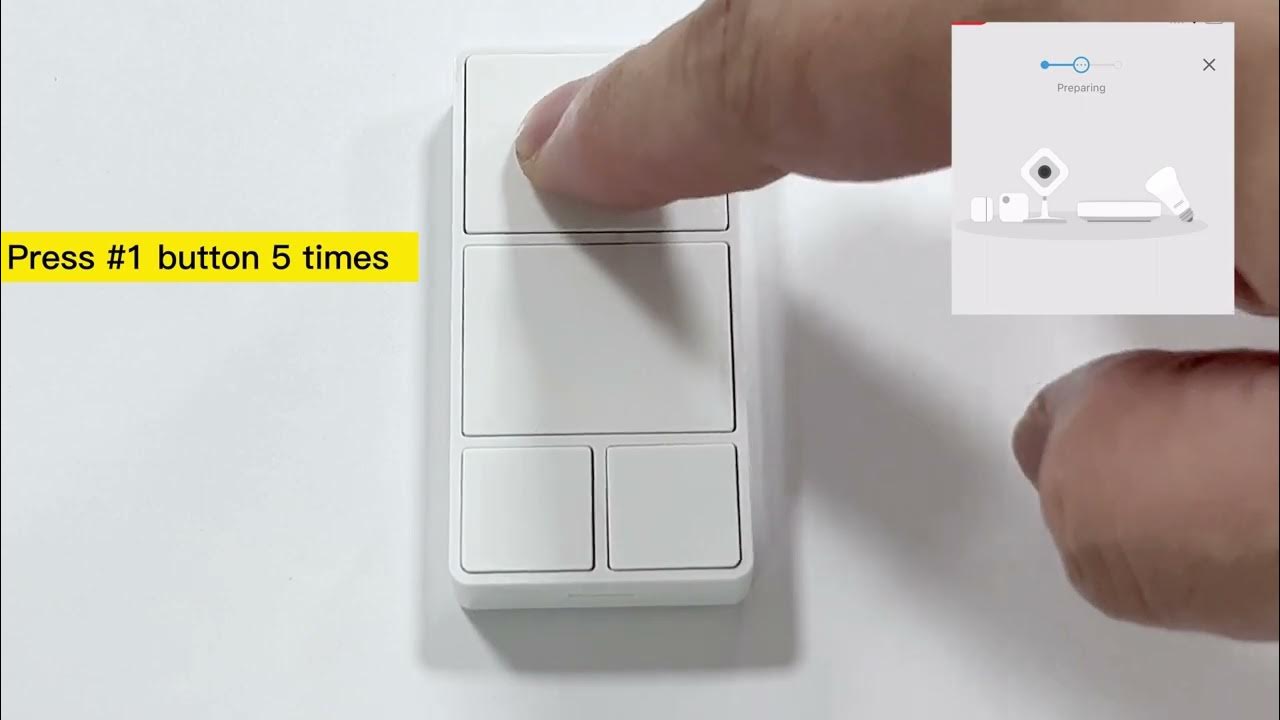 [MR40Z] Minoston Z-Wave Scene Controller Add to Smartthings & Reset - YouTube