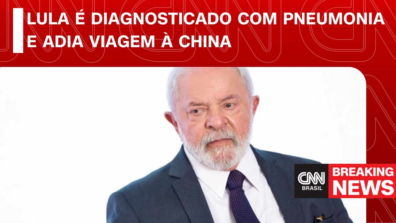 Lula é diagnosticado com pneumonia e adia viagem à China | CNN NOVO DIA ...