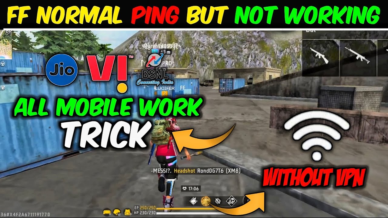 FF Normal Ping But Game Not Working 🥺 | Free Fire Normal Ping But Game ...