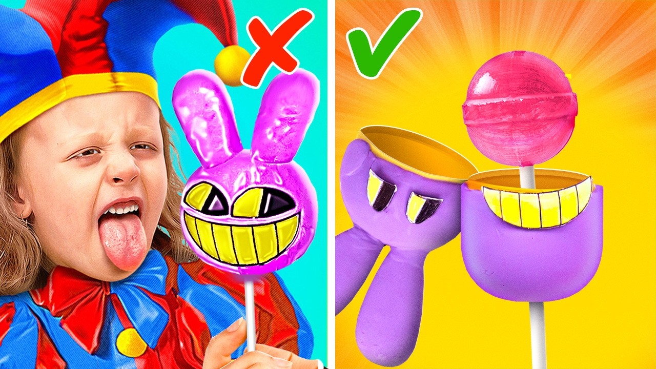 What Inside Pomni Eggs?! 😱 *Amazing Digital Circus Candies And Sweets ...