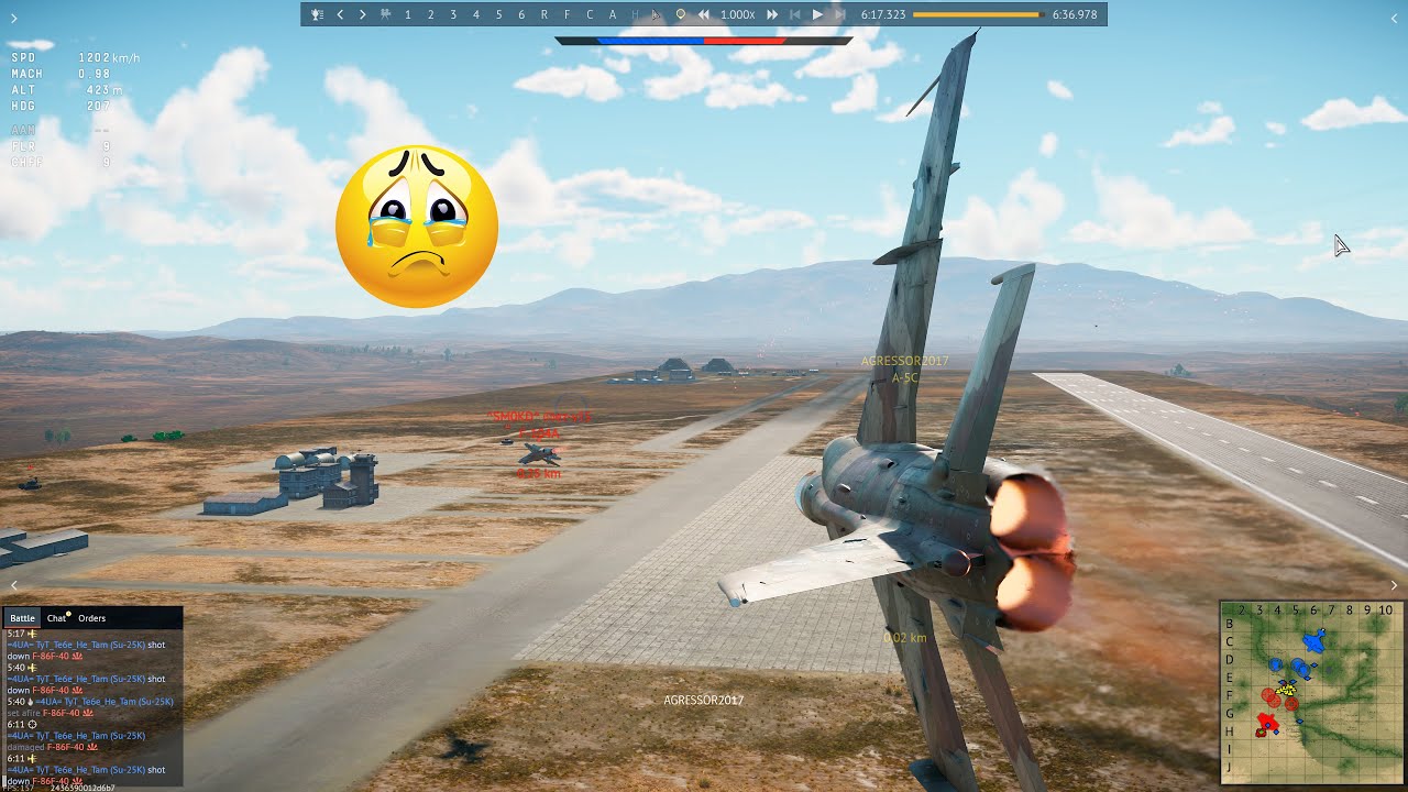 War Thunder YOU WON'T HIDE FROM ME AT THE BASE - YouTube