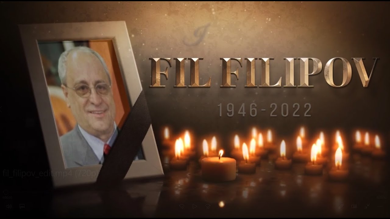 Fil Filipov 1946-2022 - YouTube