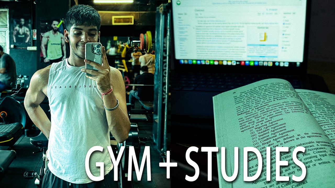 How I manage gym & studies together at 17| EP 12 - YouTube