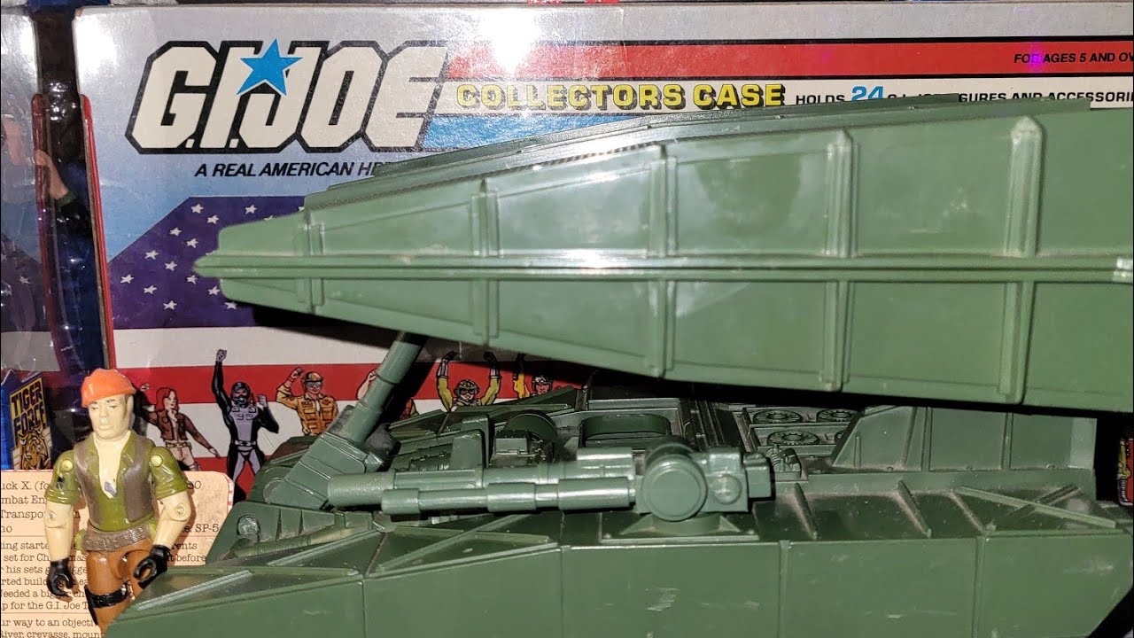 1985 G.I. JOE BRIDGE LAYER REVIEW - YouTube
