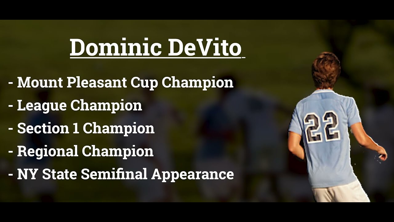 Dominic DeVito soccer highlights - YouTube