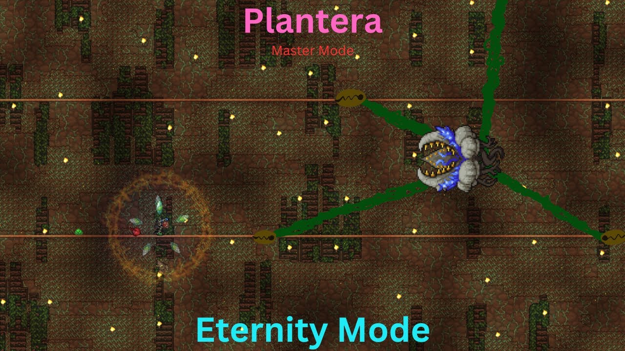 Fargo's Soul Mod Eternity Mode Plantera Boss Fight (Terraria 1.4.4.9 ...