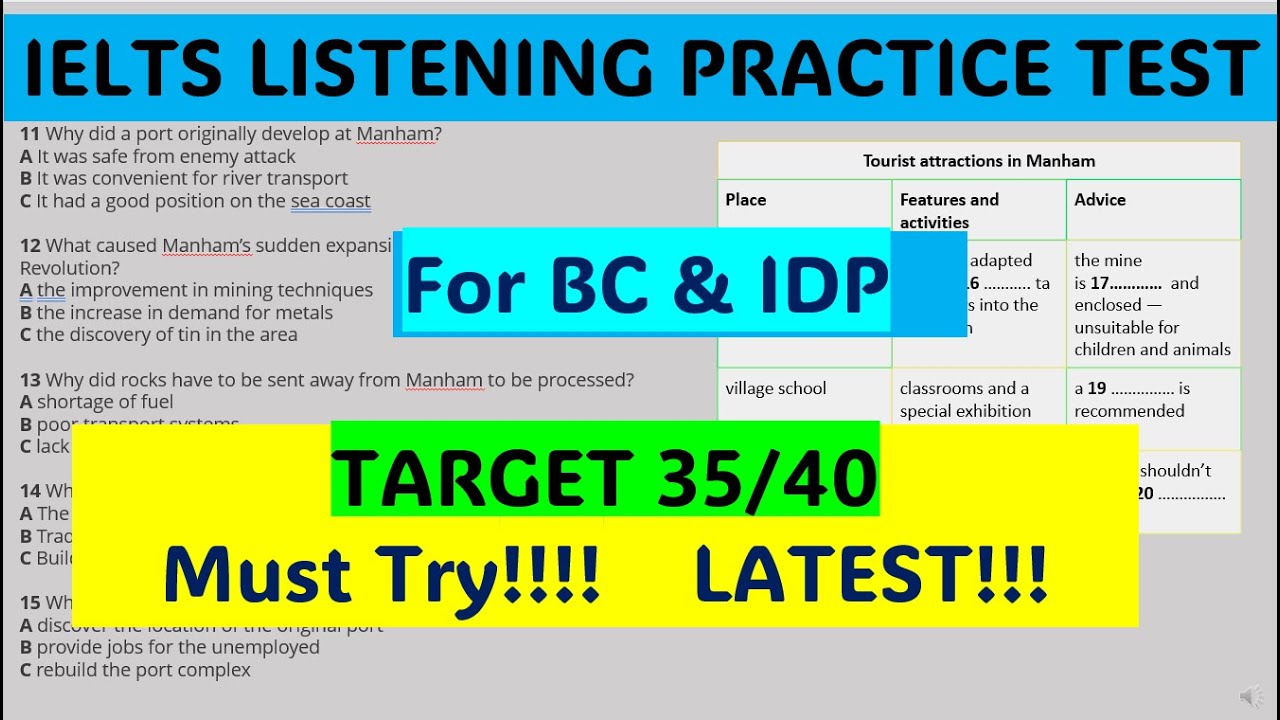 IELTS LISTENING PRACTICE TEST 2024 WITH ANSWERS | 10.04.2024 | TEST#148 ...