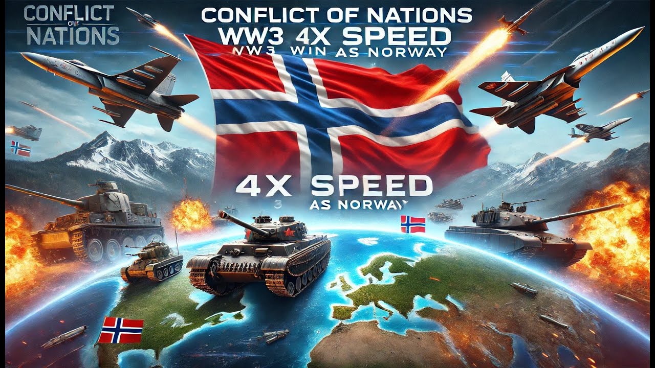 4x speed WW3 Conflict of nations win! - YouTube