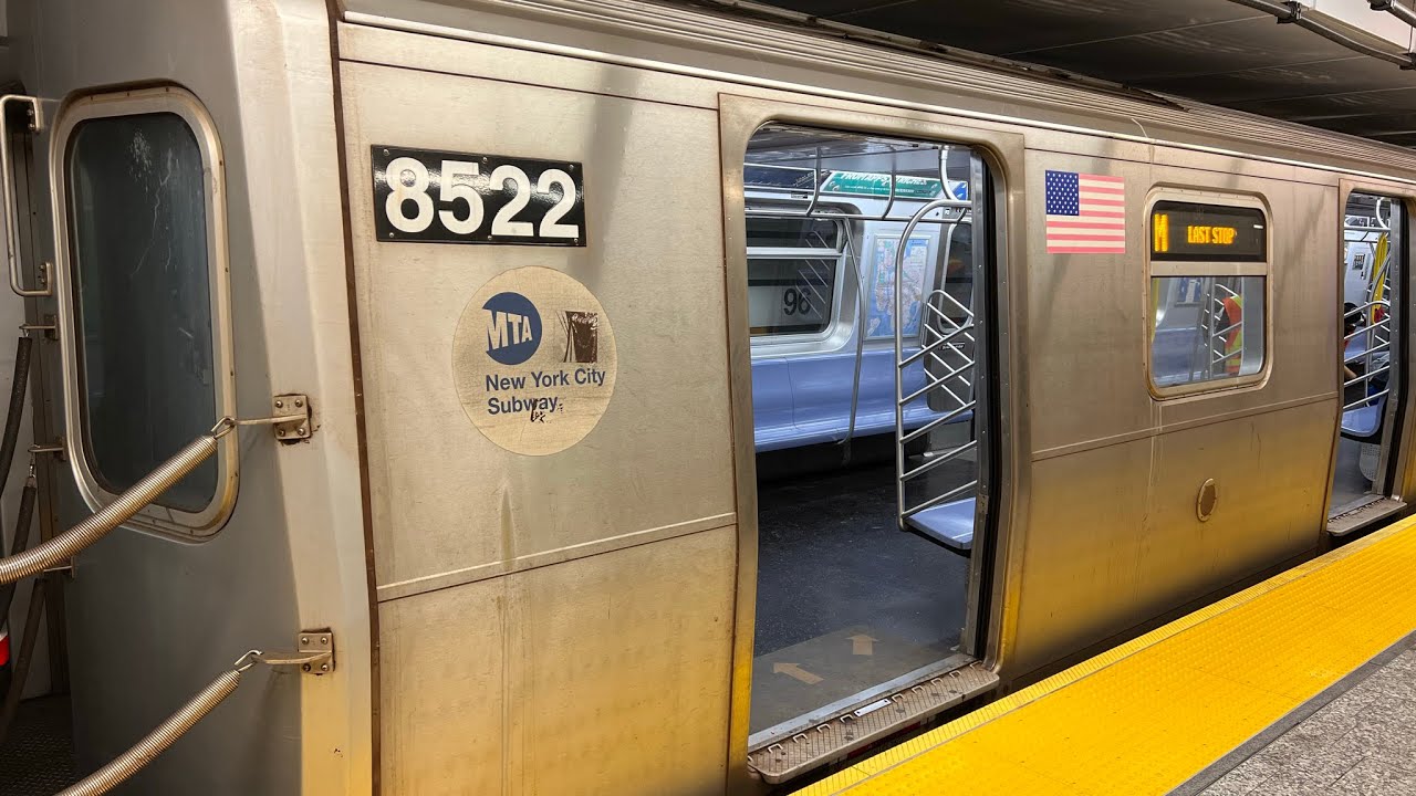 MTA Special: R160A Rerouted (M) Train #8522 From 96th Street-2nd Avenue ...
