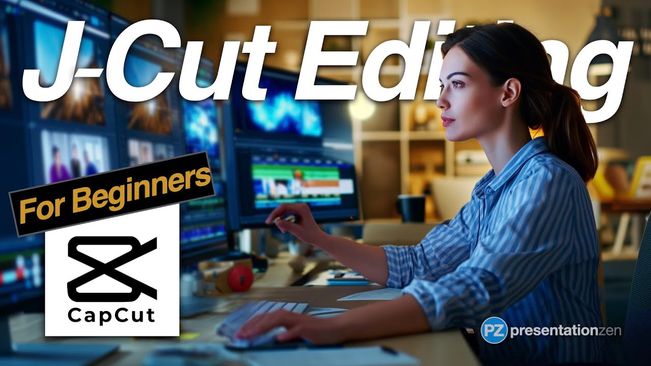 How to Make a J-Cut in CapCut for DeskTop - YouTube