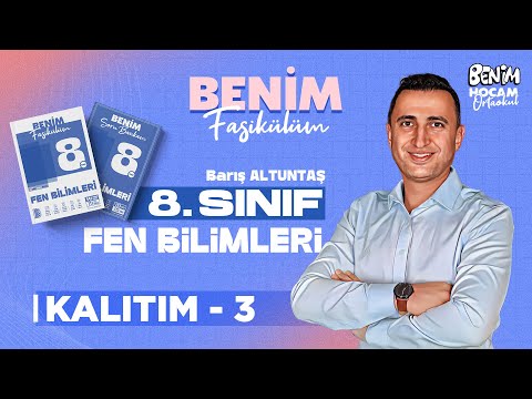 11) 8.Sınıf - Fen Bilimleri - Kalıtım 3 - Barış ALTUNTAŞ - 2026