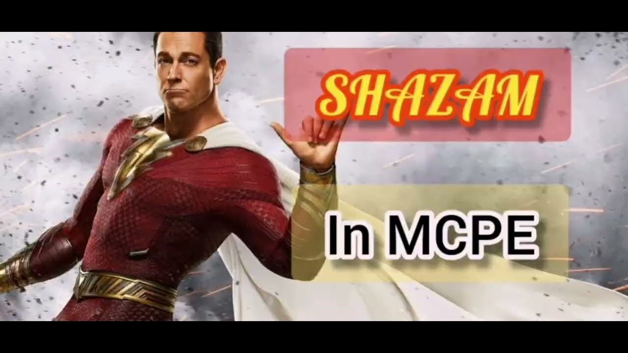 How To Become Shazam in Mcpe with commands (Tutorial) - YouTube