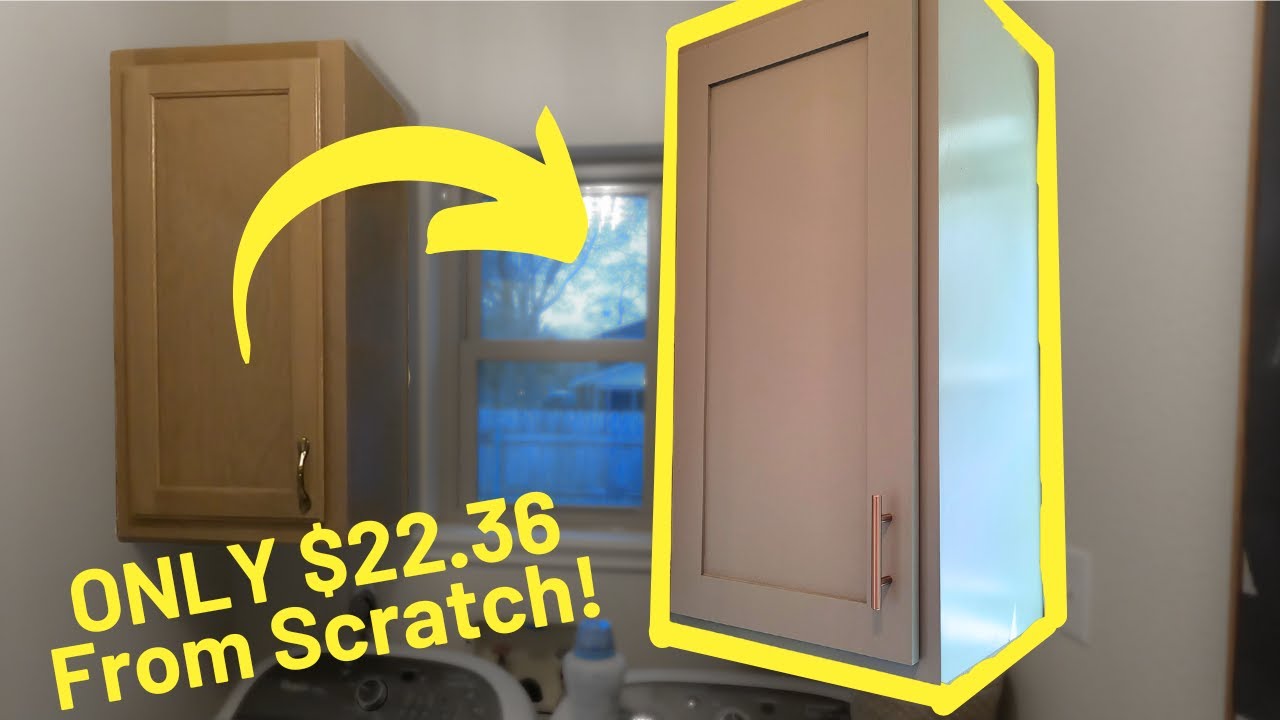 I Built New Cabinet Doors From Scratch - YouTube