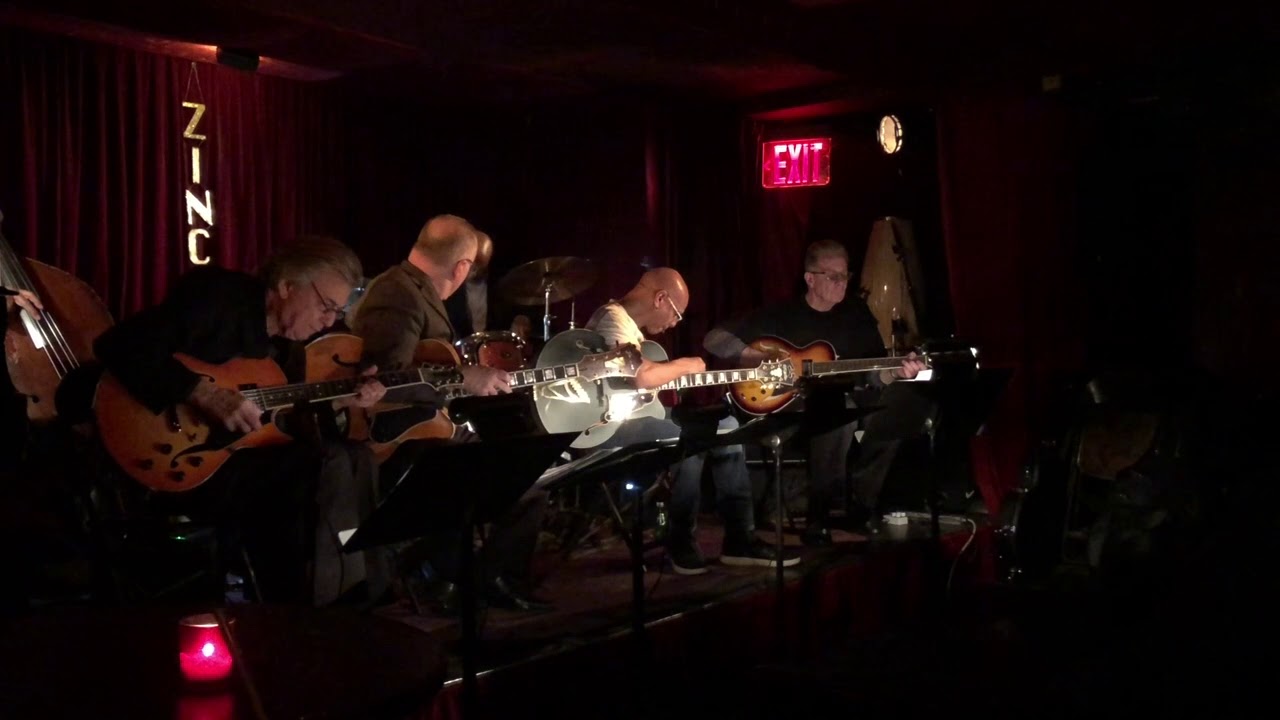 "Strings attached" in Zinc club Jazz guitar: Jack Wilkins, Ron Affif ...